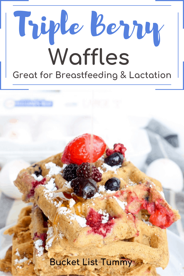 Berry Banana Oat Waffles | Bucket List Tummy
