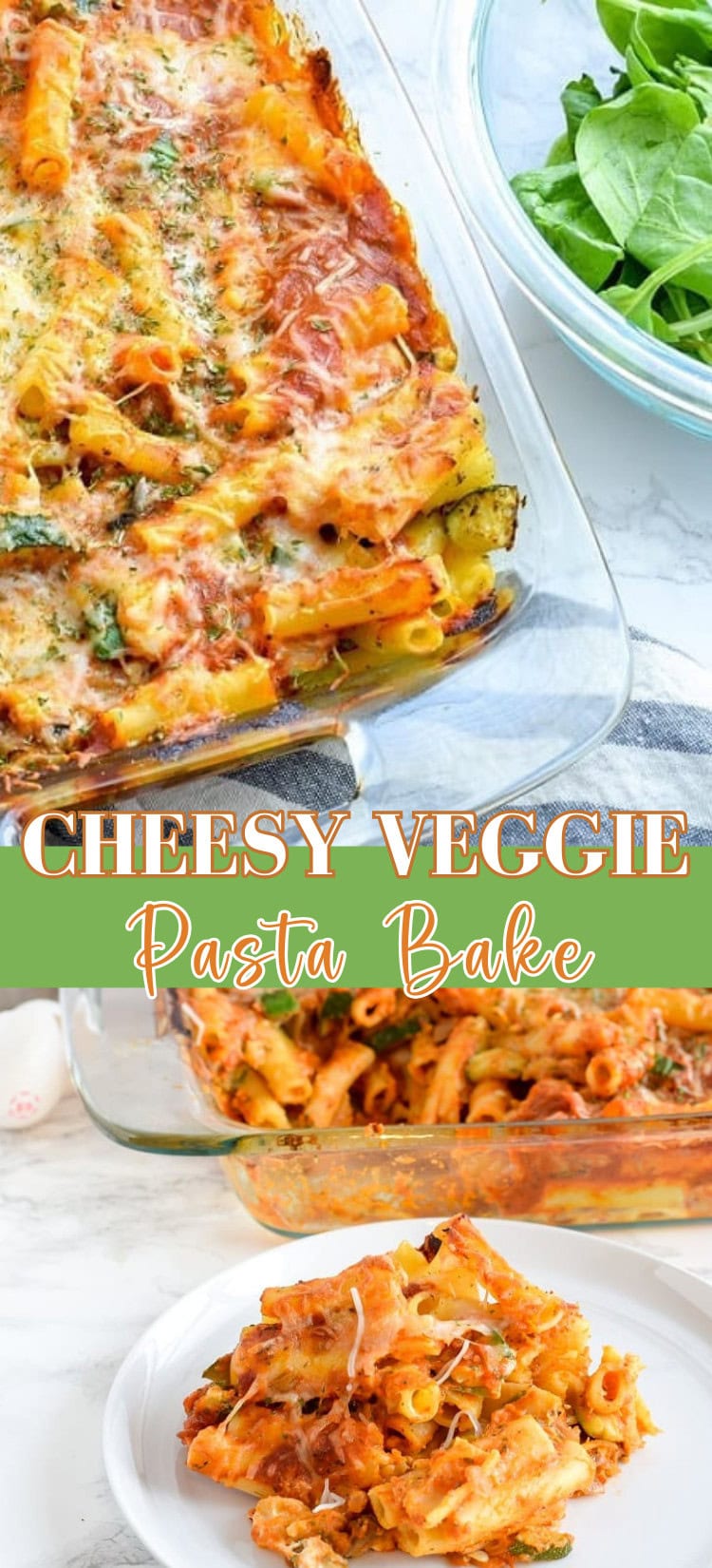 Easy Veggie Pasta Bake | Bucket List Tummy