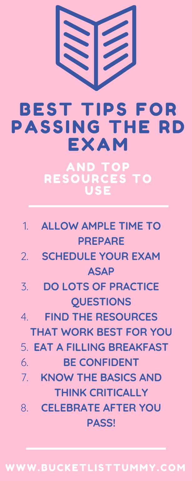 How To Pass the RD Exam With 1 Month of Studying (RD Exam Prep)