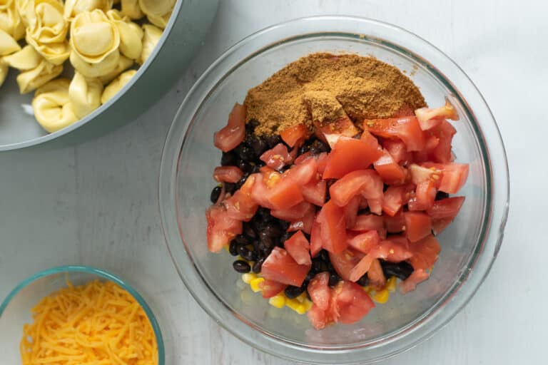 20 Minute One Pot Taco Tortellini - Bucket List Tummy