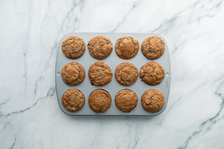 Banana Cottage Cheese Muffins - Bucket List Tummy